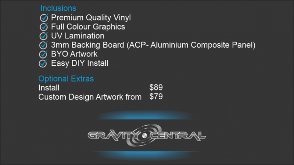 Tradie Ute Signage - Gravity Central